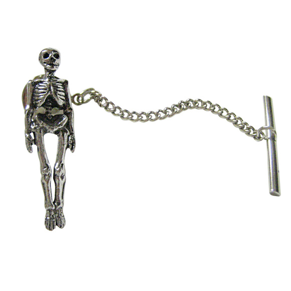 Kiola Designs | Accessories | Textured Human Skeleton Tie Tack | Poshmark